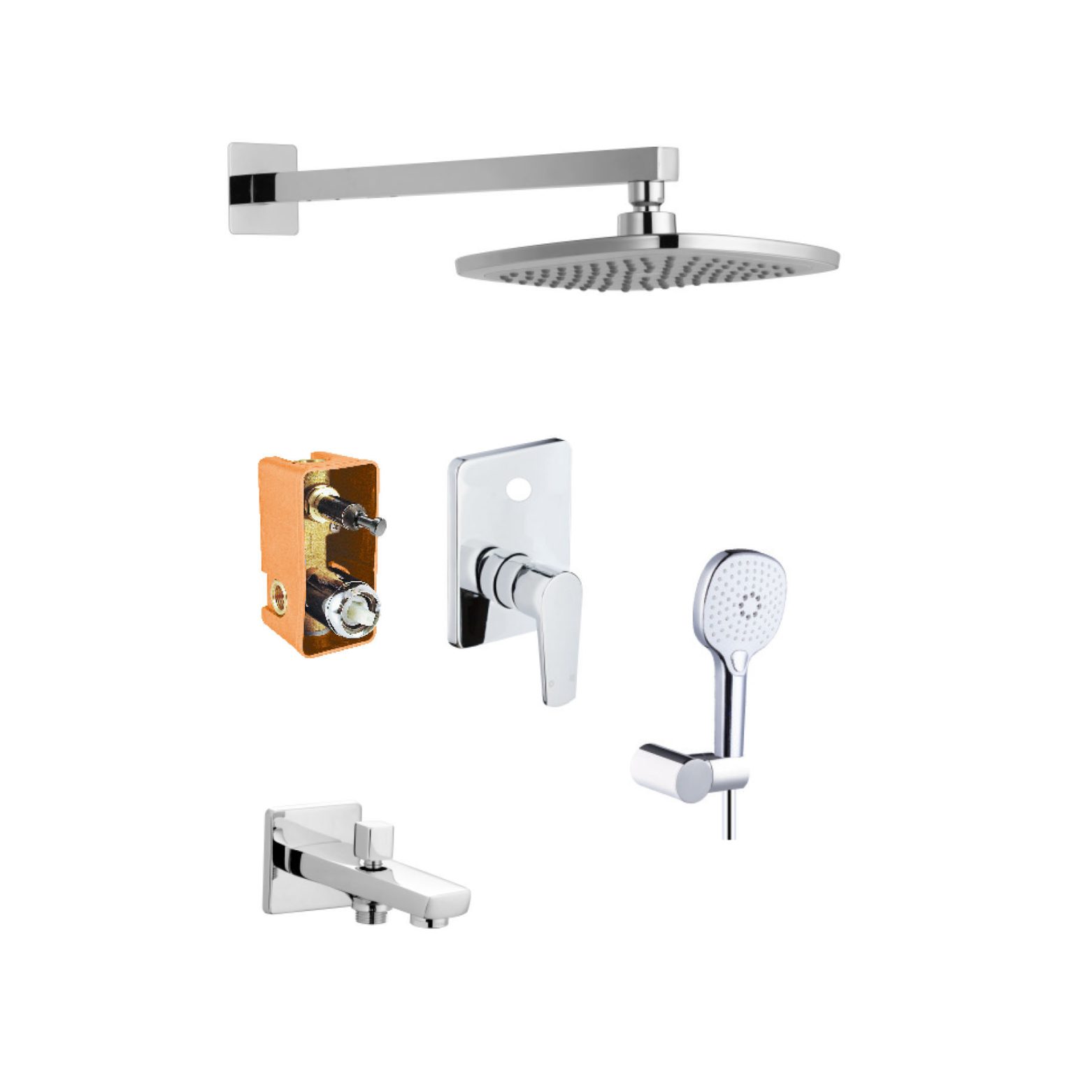 PU15680711, PURITY AZURE KONFOR CONCEALED BATH MIXER KIT AUTOMATIC ...